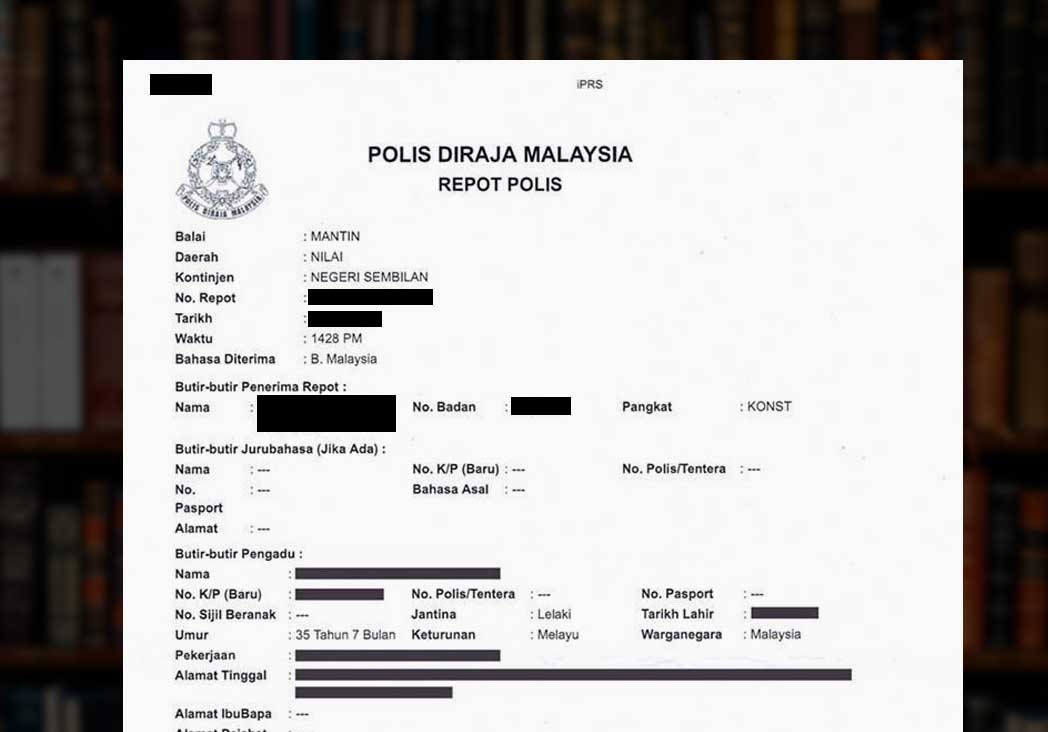LAPORAN POLIS : BUAT SENDIRI ATAU DENGAN LAWYER? - Liyana & Co